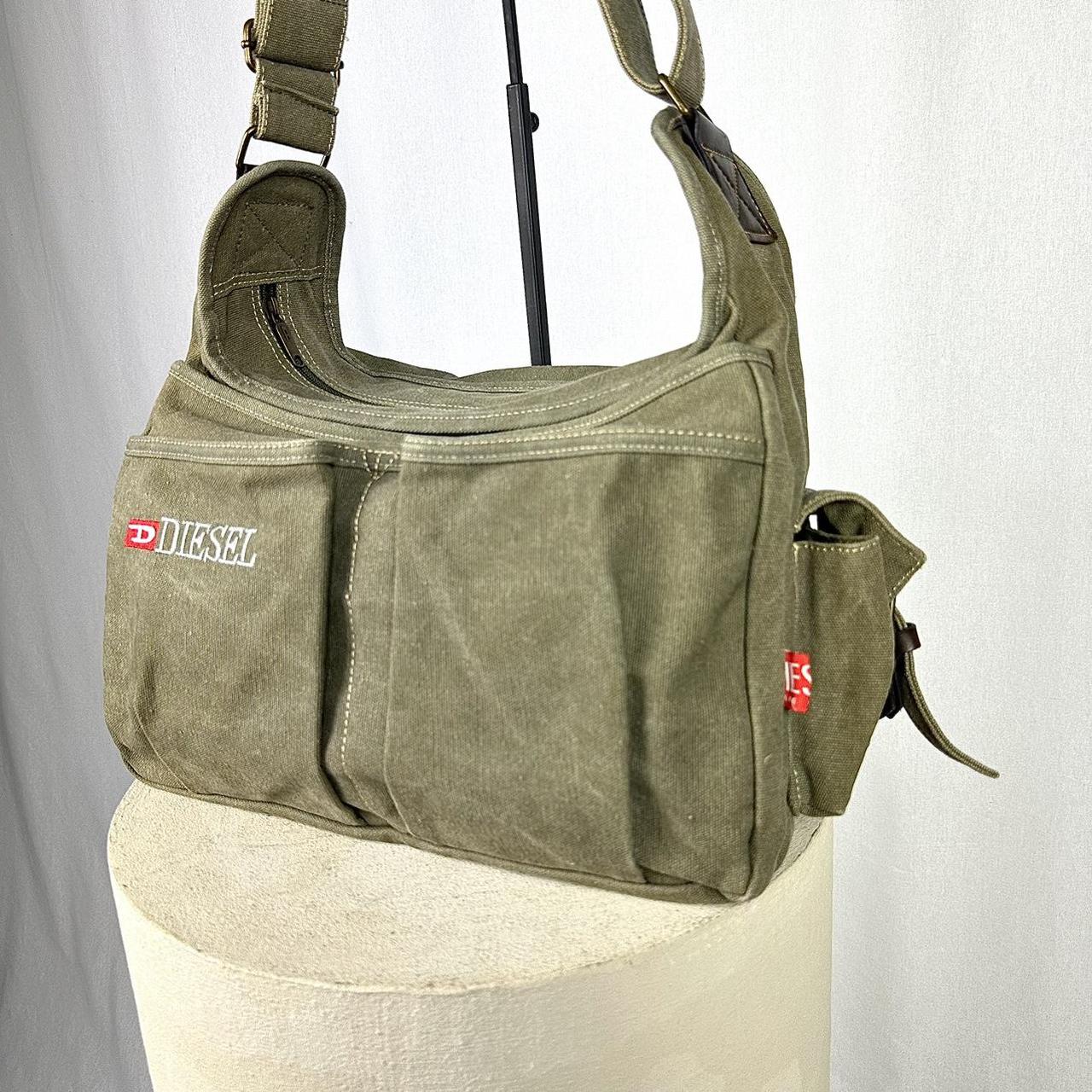 👽 Diesel gorpcore multipocket crossbody bag in... - Depop