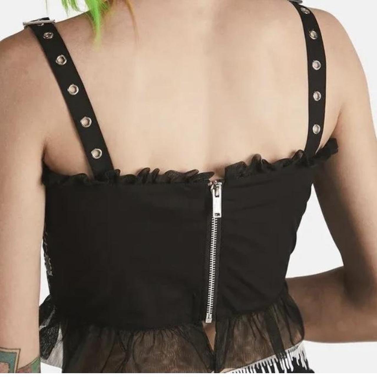 Dolls Kill X Broken Brainz Sending Prayerz Corset Depop