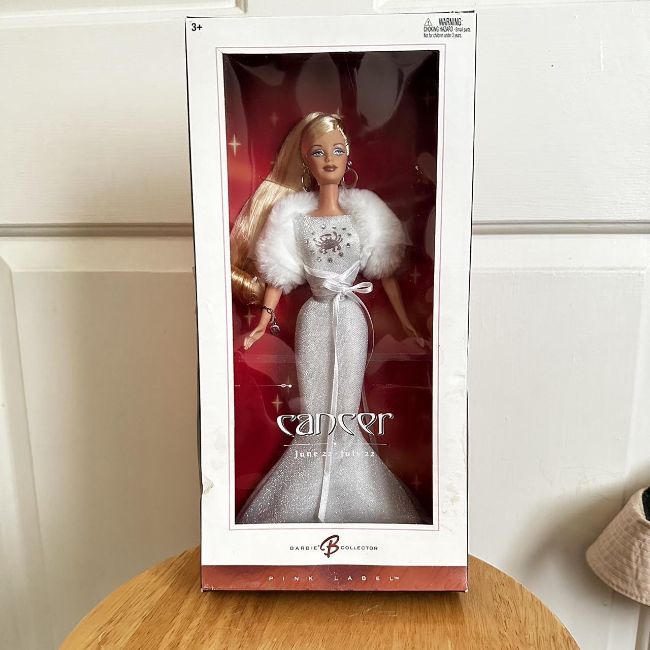 Vintage cancer zodiac collector Barbie doll- pink... - Depop