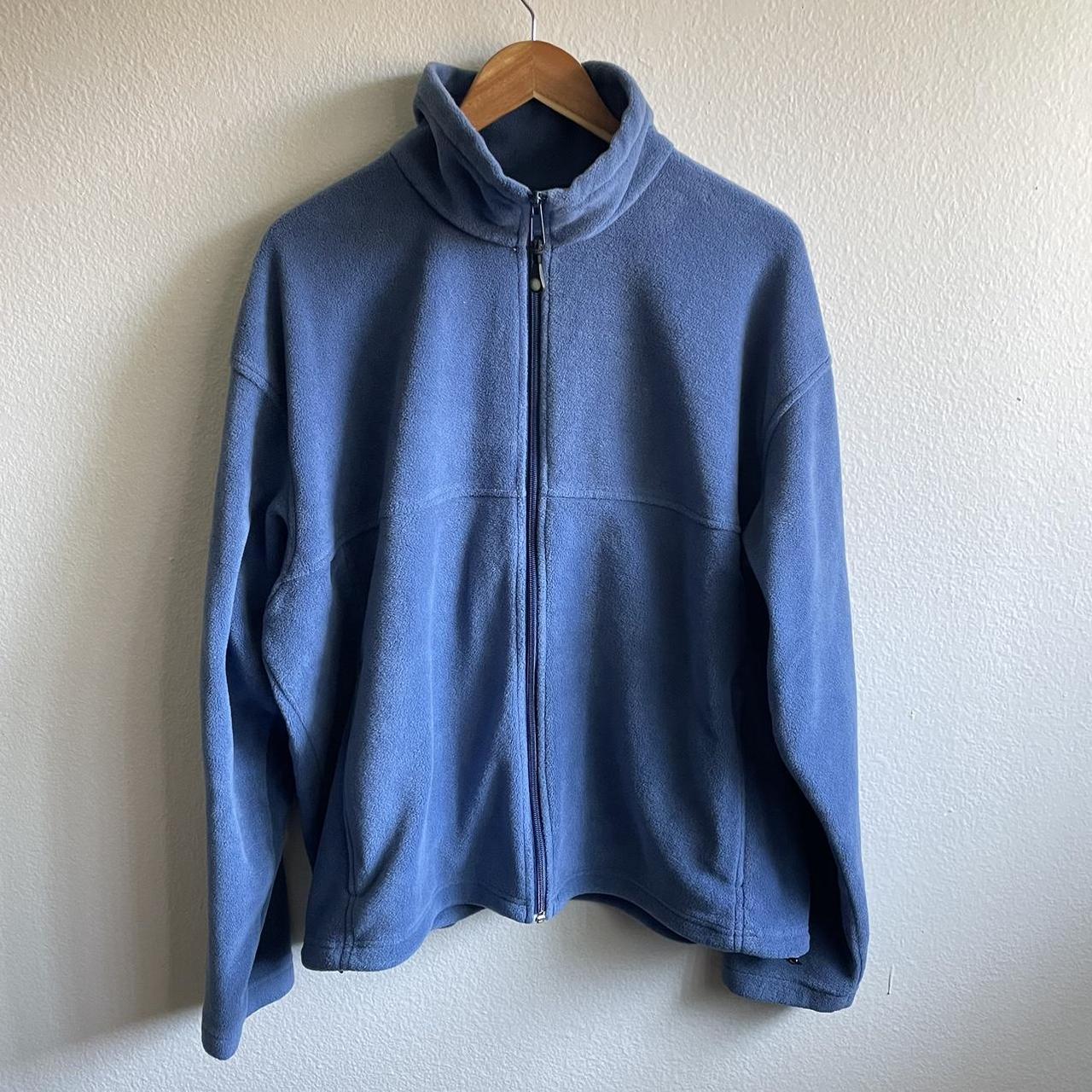 Columbia Sportswear Blue Fleece Sweater Tag size |... - Depop