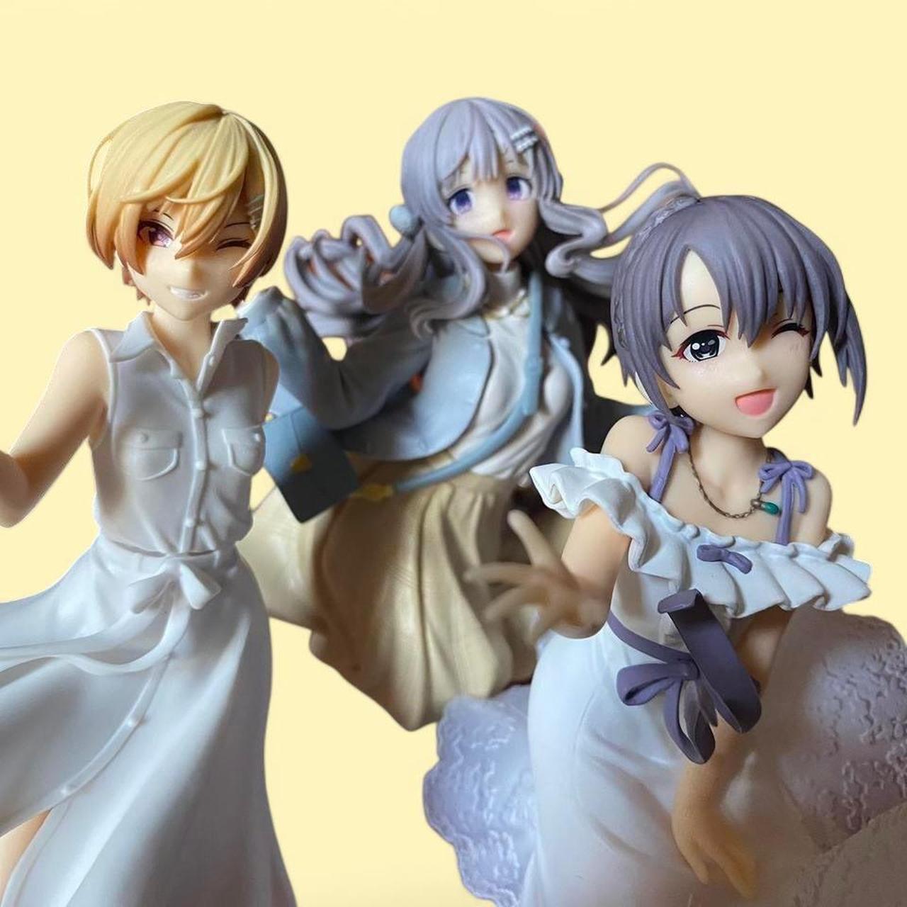 Anime girl idol figures bundle x3 Happy to do... | Depop