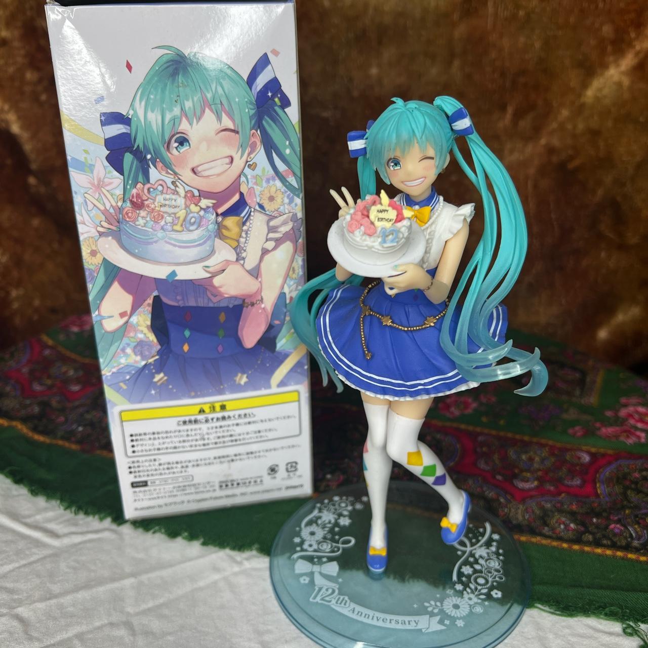 hatsune miku 12th anniversary 2019 birthday figure... - Depop