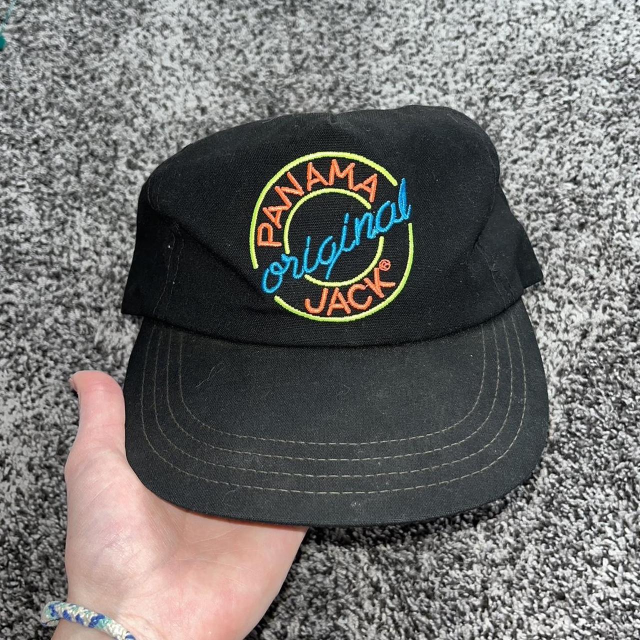 Vintage Panama jack original snap back hat, one size... - Depop