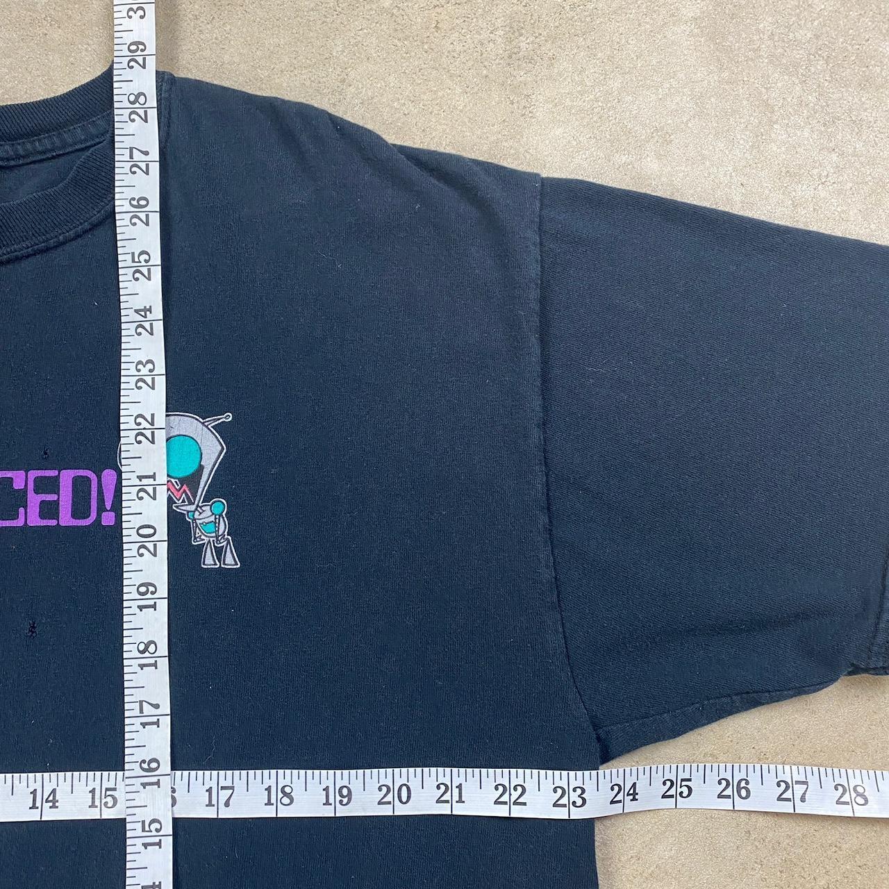 Vintage 2003 Nickelodeon Invader Zim Tee Shirt... - Depop