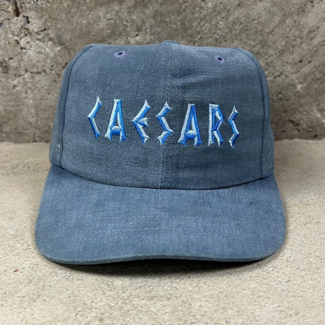 Vintage 90s Caesars Palace SnapBack Hat One Size... - Depop