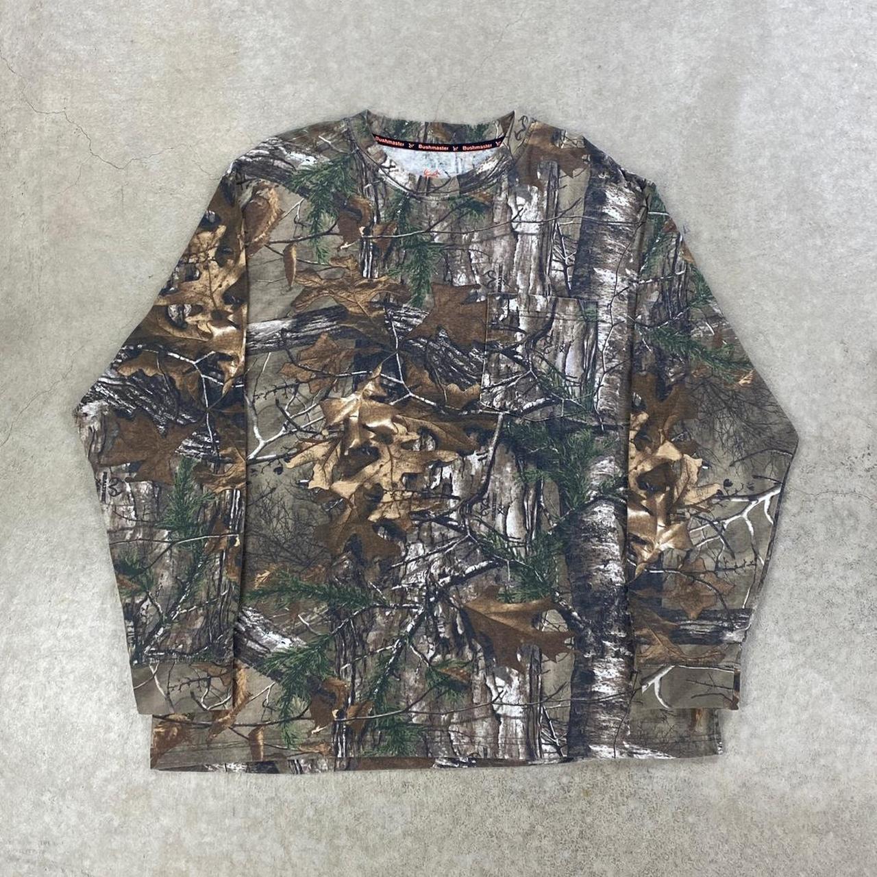 Vintage Y2K Bushmaster Camo Long Sleeve Shirt Men’s... - Depop