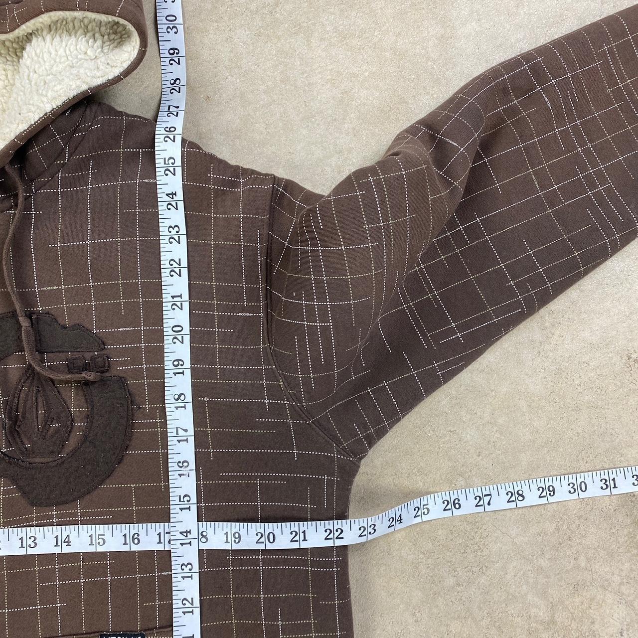Vintage Y2K Brown Sherpa Lined Volcom Zip Up... - Depop