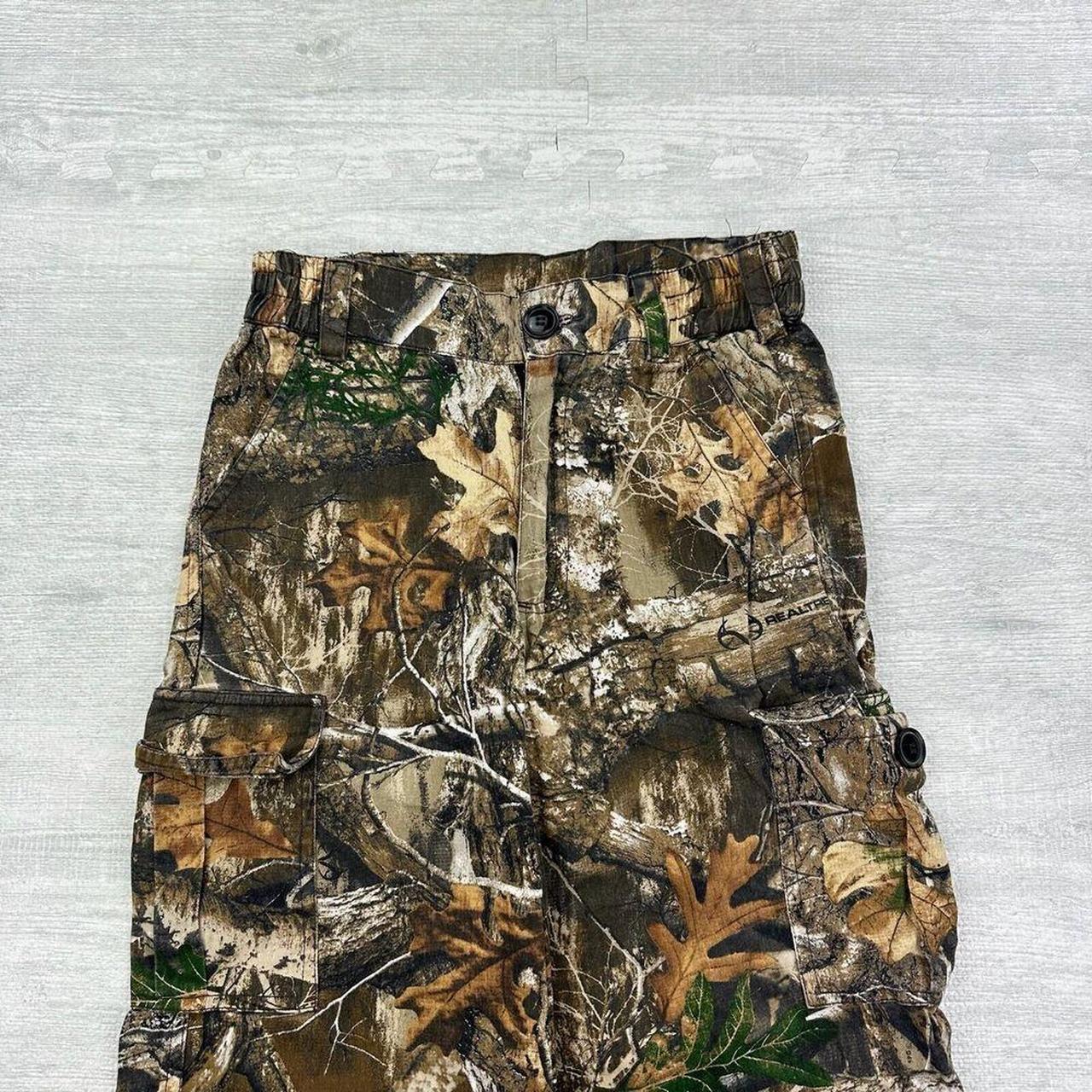 Habitat Camo Cargo Pants Youth Large Realtree... - Depop