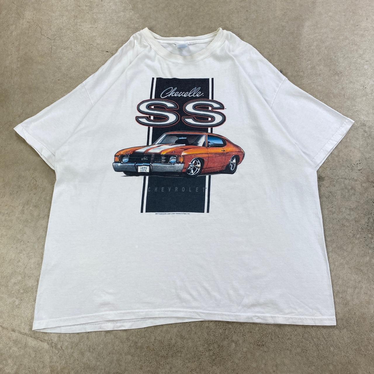 Vintage 90s White Chevrolet Chevelle SS Muscle Car... | Depop