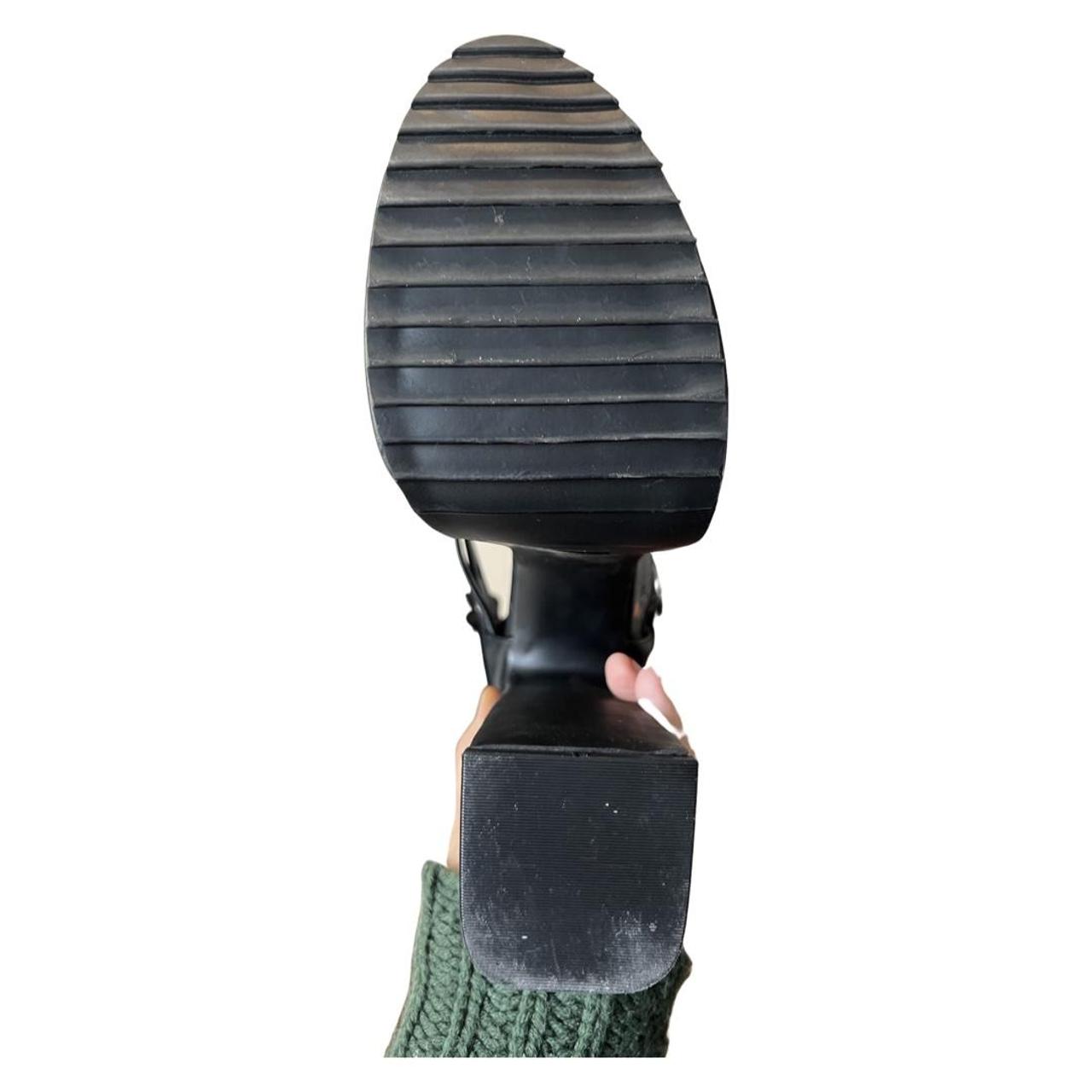 Killstar platforms with pentagram zipper 6.5” heel... - Depop