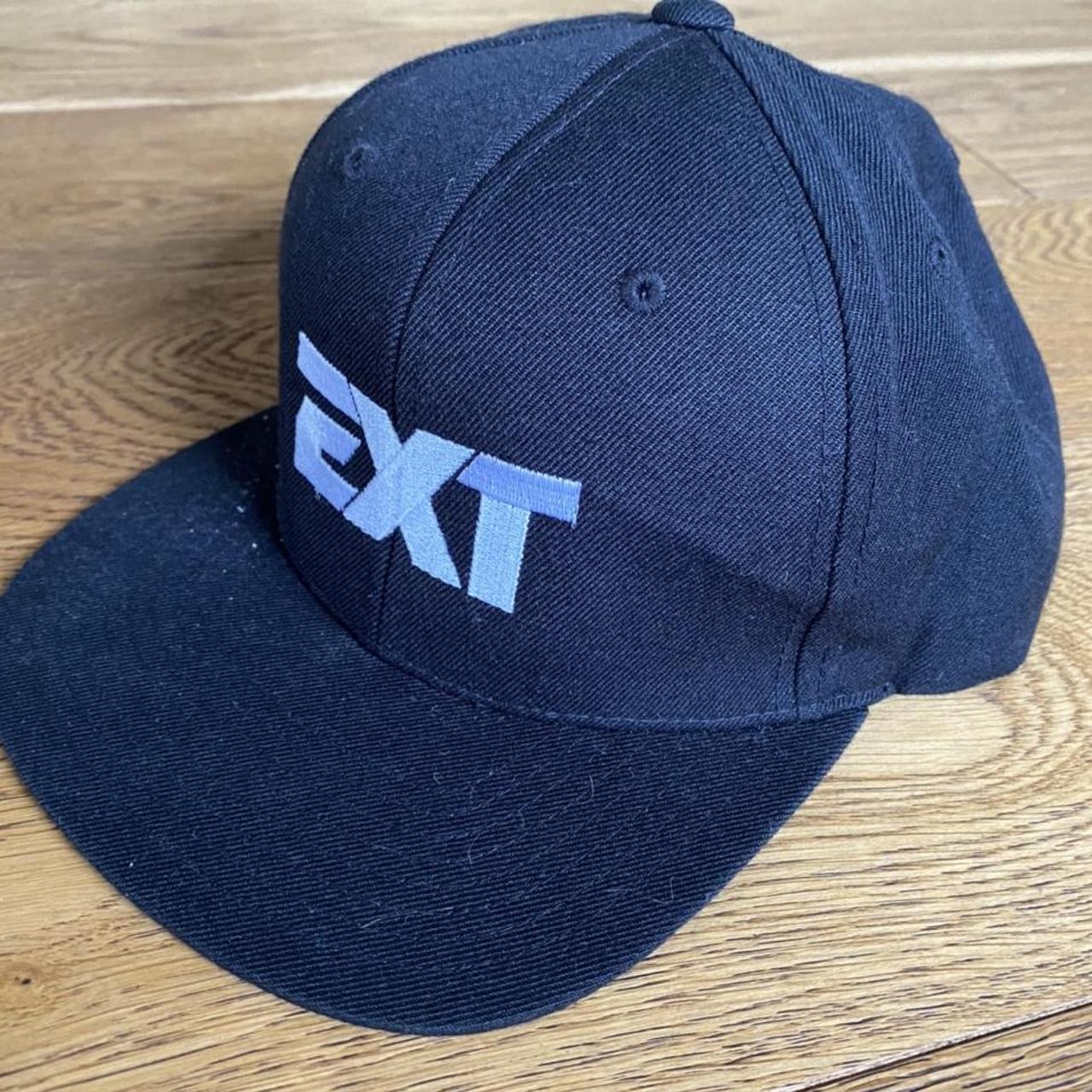 EXT (Extreme Racing Shox) snap back cap. Black with... - Depop