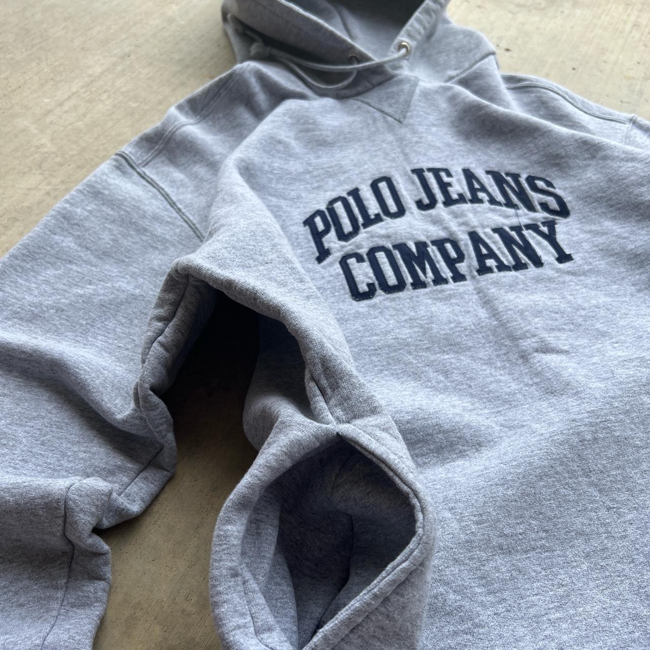 Polo Men's Grey Hoodie | Depop