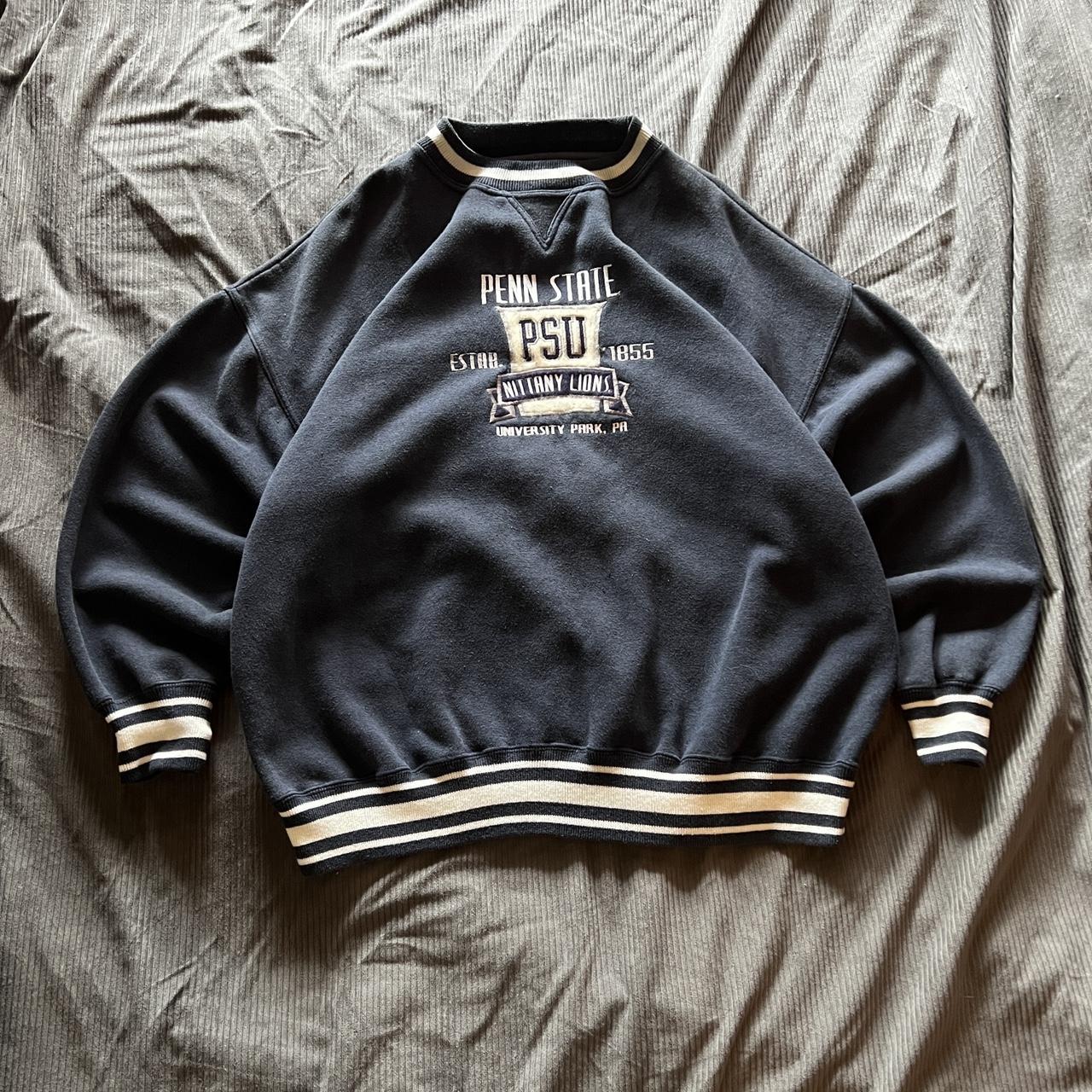 Vintage 90’s penn state university crewneck Size XL!... - Depop