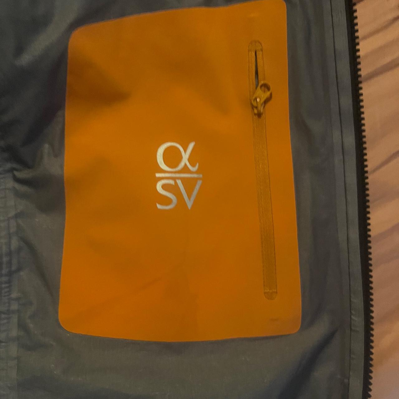 Arc'teryx Alpha SV "24k Gold". Heavy duty rainproof... - Depop
