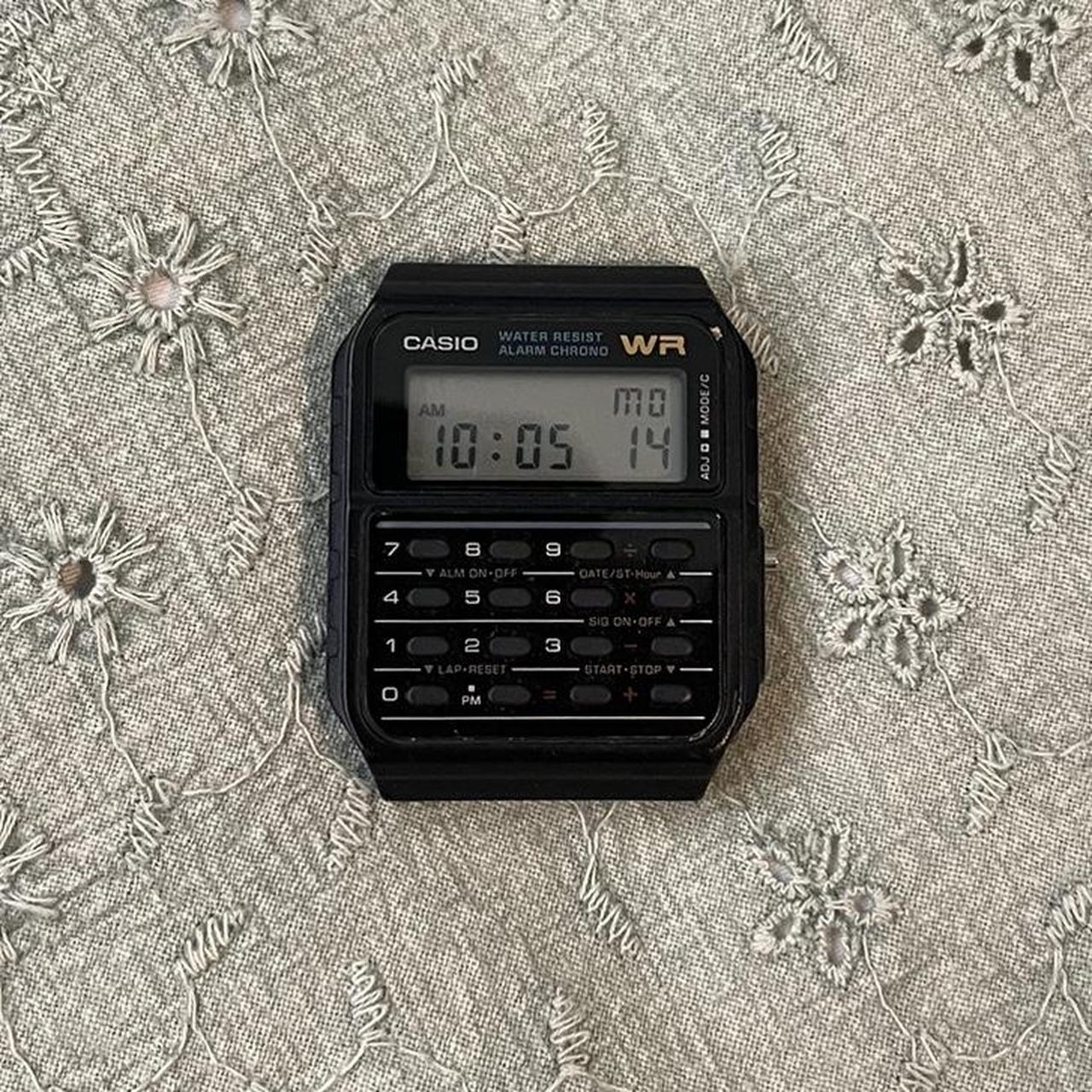 Casio calculator watch. Needs strap. Price firm #casio - Depop