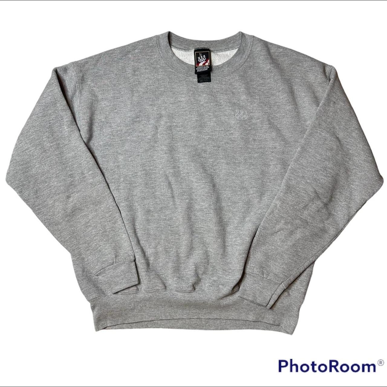 American Vintage Men's Grey Sweatshirt | Depop