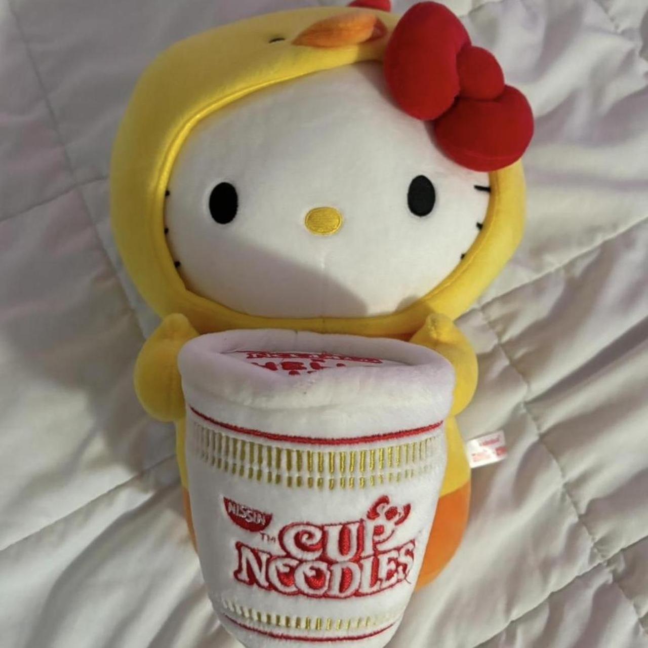 hello kitty chicken cup noodle plush #sanrio #plush - Depop