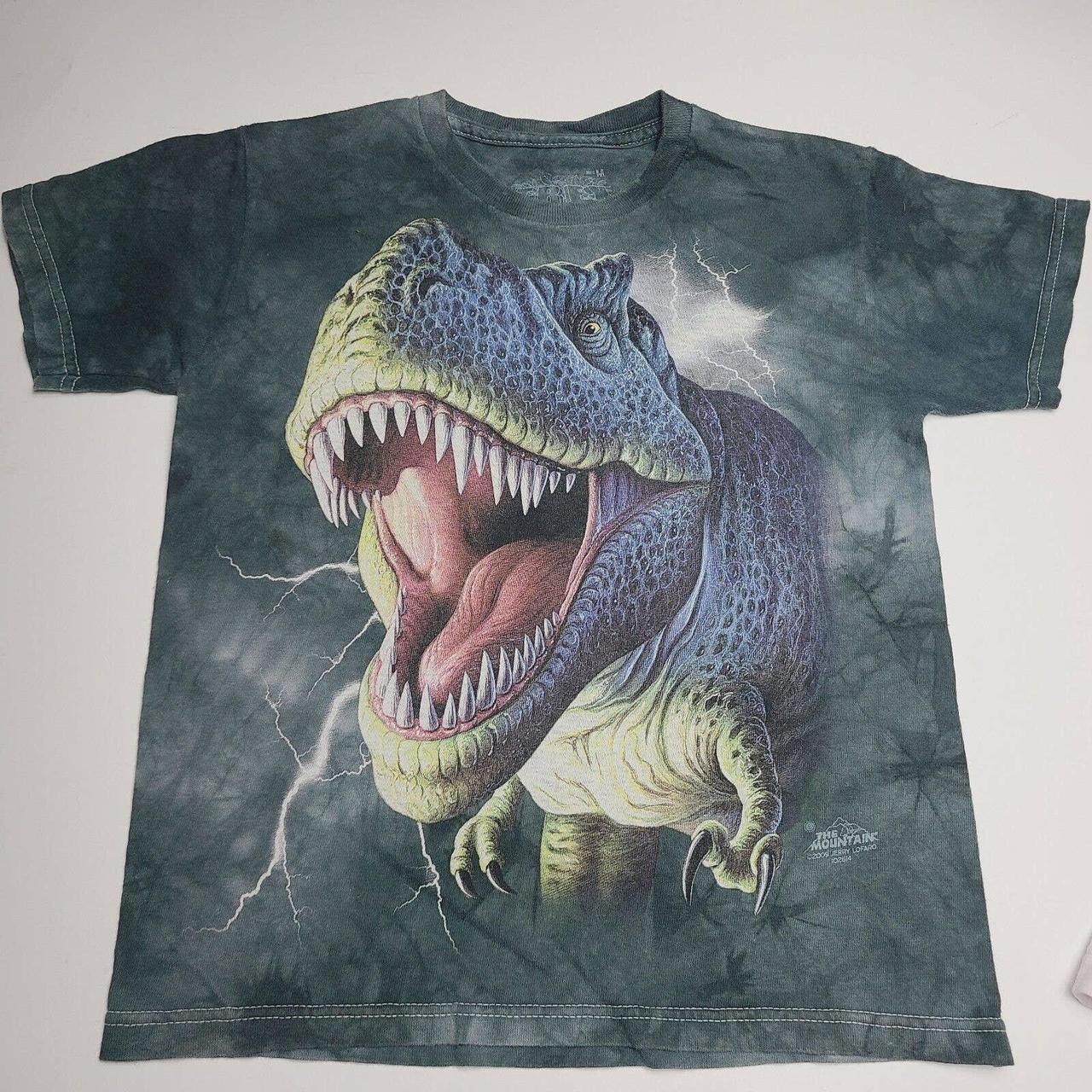 The Mountain Jerry Lofaro Dinosaur T-Rex Shirt Youth... - Depop