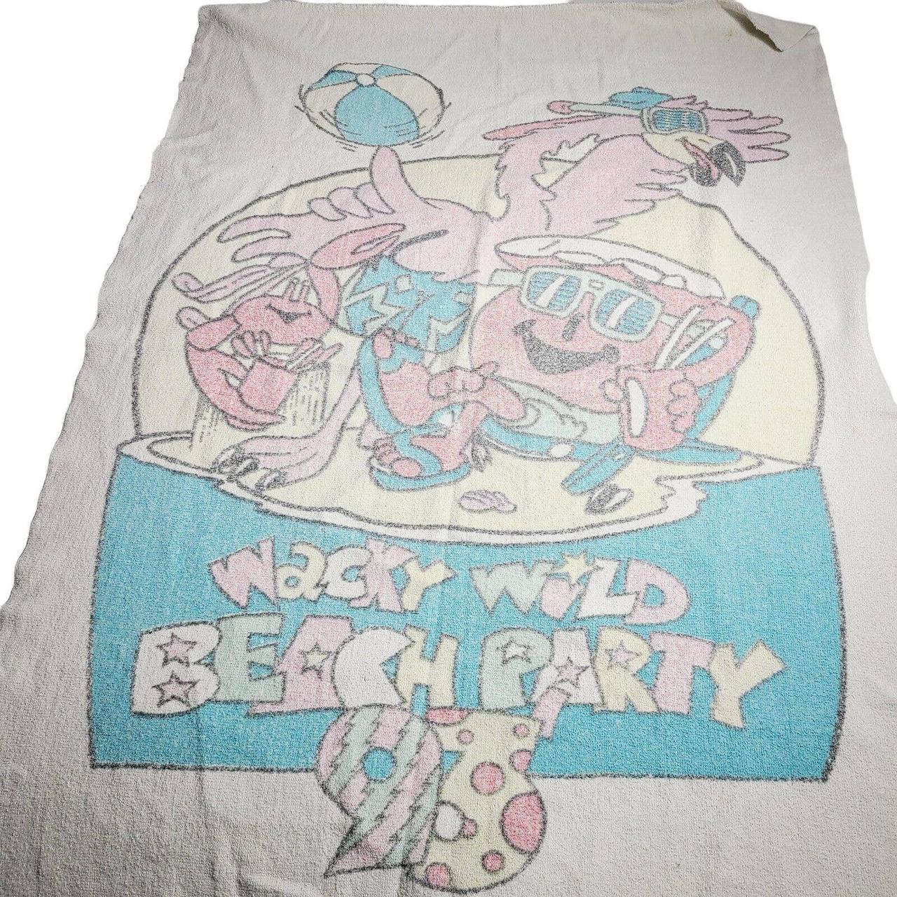 Vintage 1993 Kool Aid Beach Towel Wacky Wild Worn... | Depop