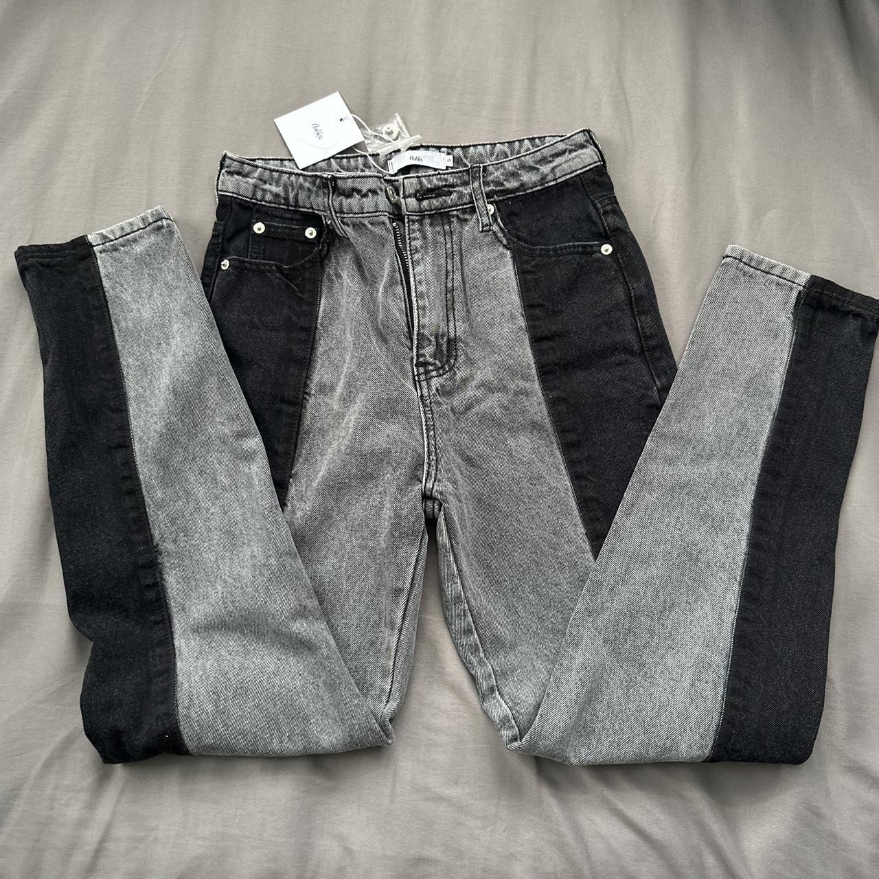 Small Adika two tone jeans Brand new, never worn... - Depop