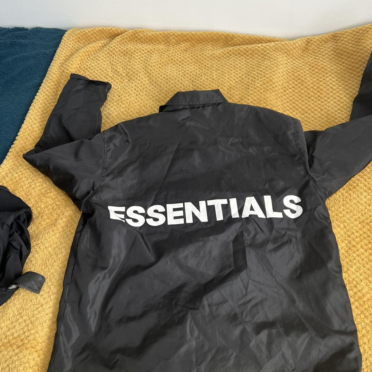 Essentials windbreaker. Size M but very... - Depop