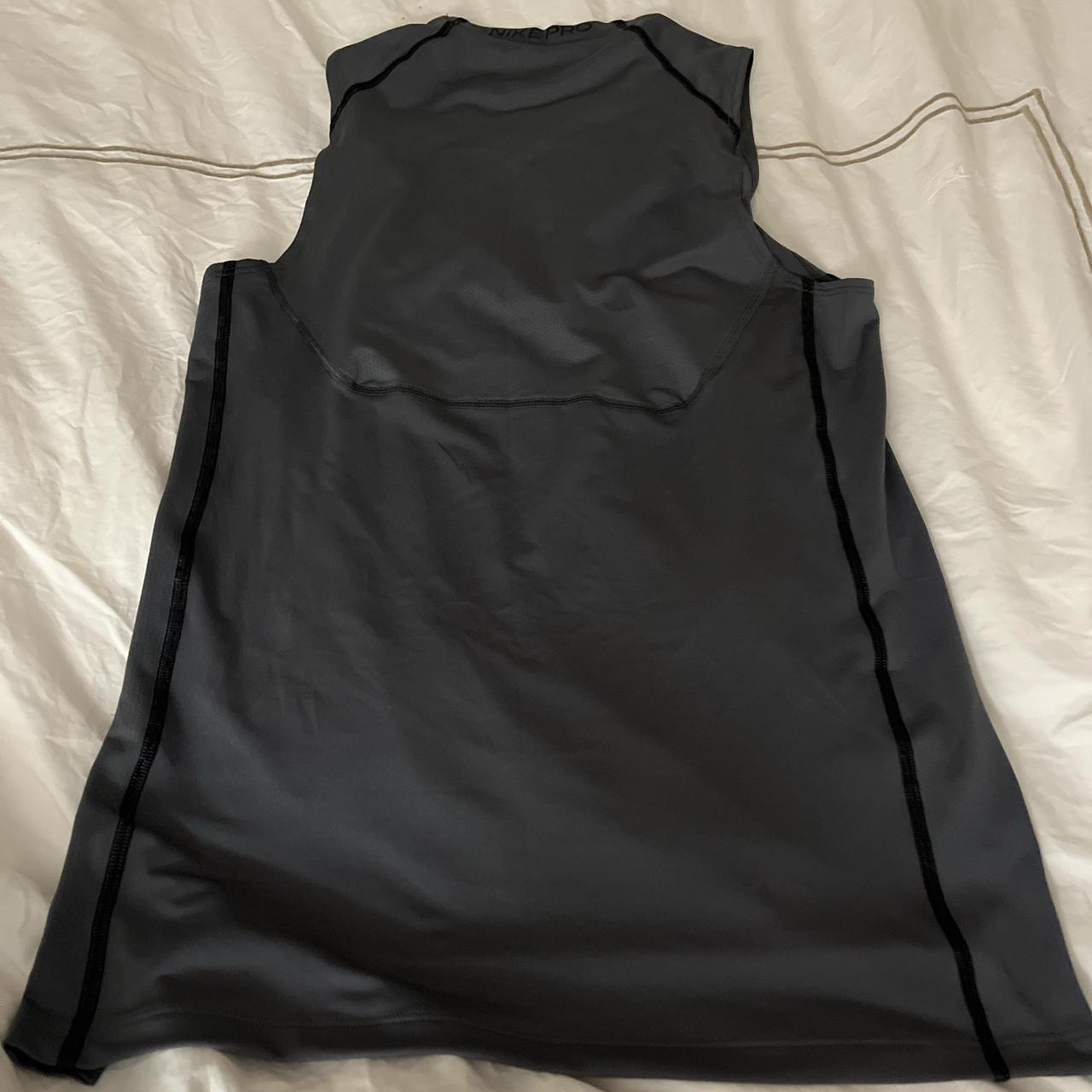 Grey Nike Compression Shirt Brand: Nike Size: S -... - Depop