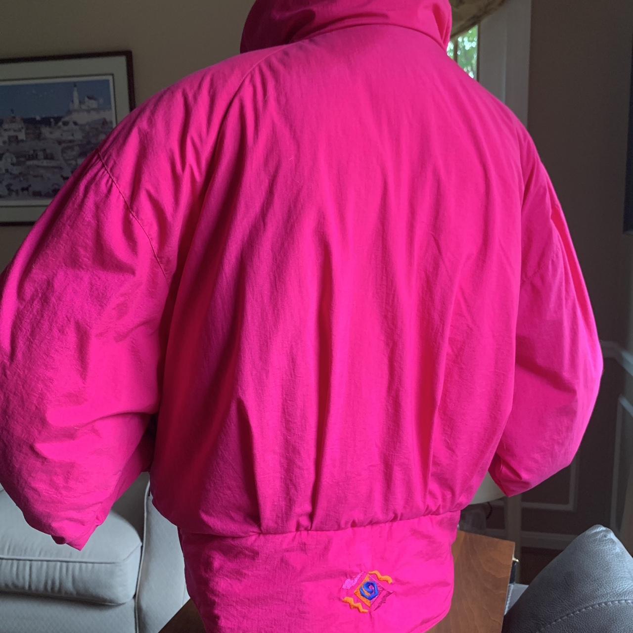 Fabulous 80’s neon White Stag Ski Wear Jacket... - Depop