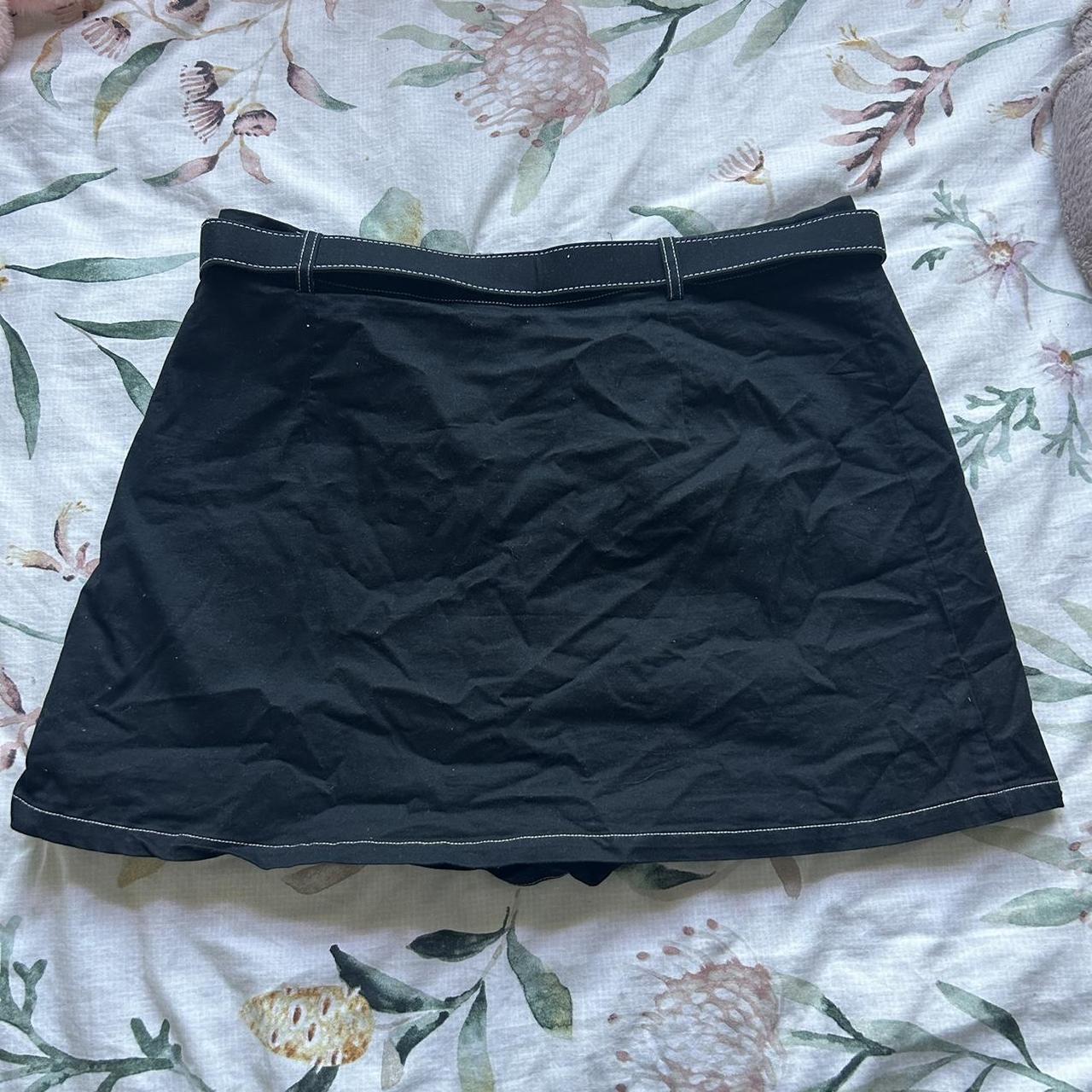 dangerfield bad guy belted twill skort size 12 worn... - Depop