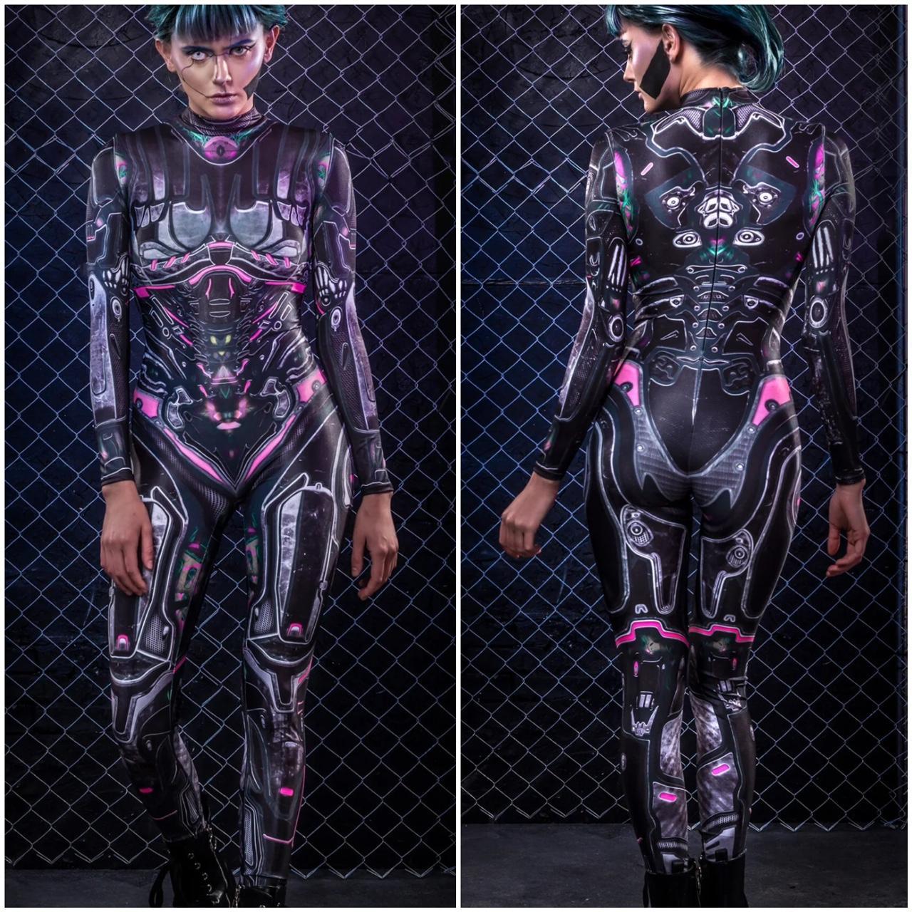 Incredible Bionic bodysuit from Bad Inka. Mock... - Depop