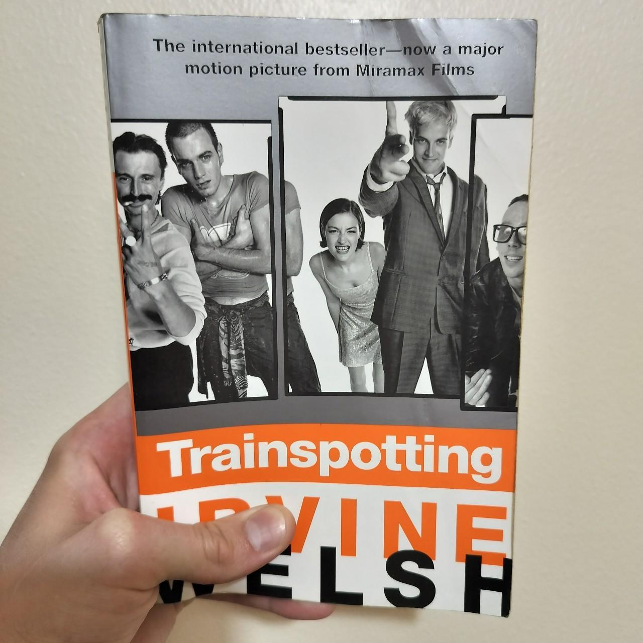 Irvine Welsh's trainspotting paperback first... - Depop