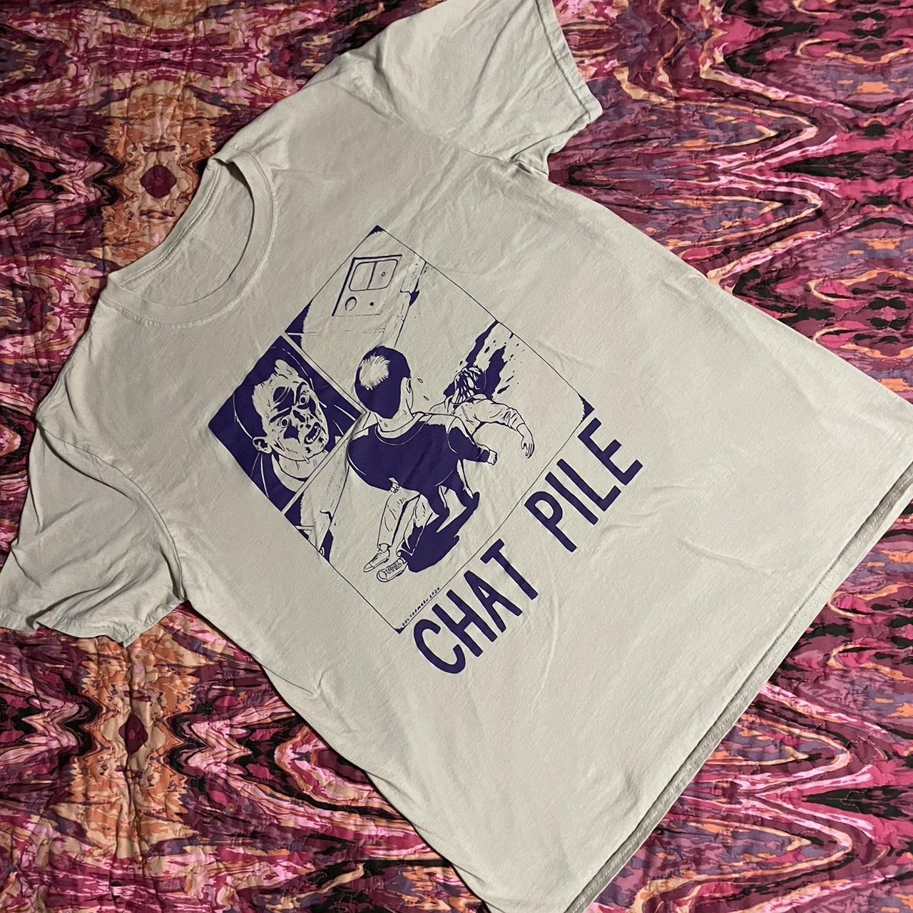 Chat Pile band tee, rare color way. No tag but it’s... - Depop