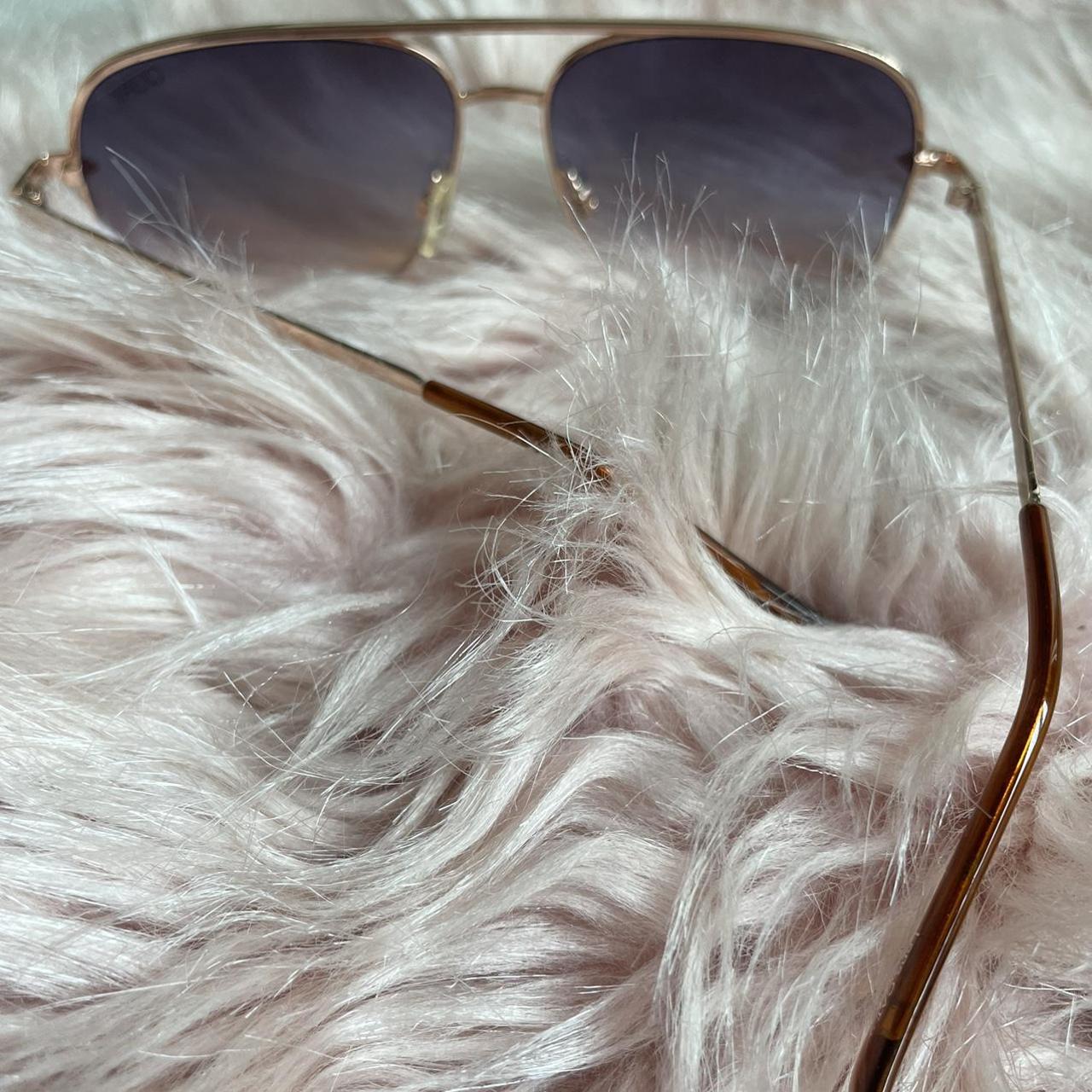 Quay Australia Sunglasses With A Pink And Yellow Depop