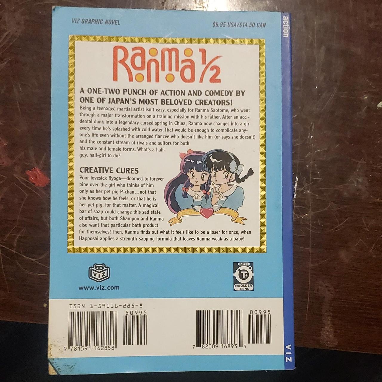 Ranma 1/2 vol 11 #ranma #comic #book #manga #read - Depop