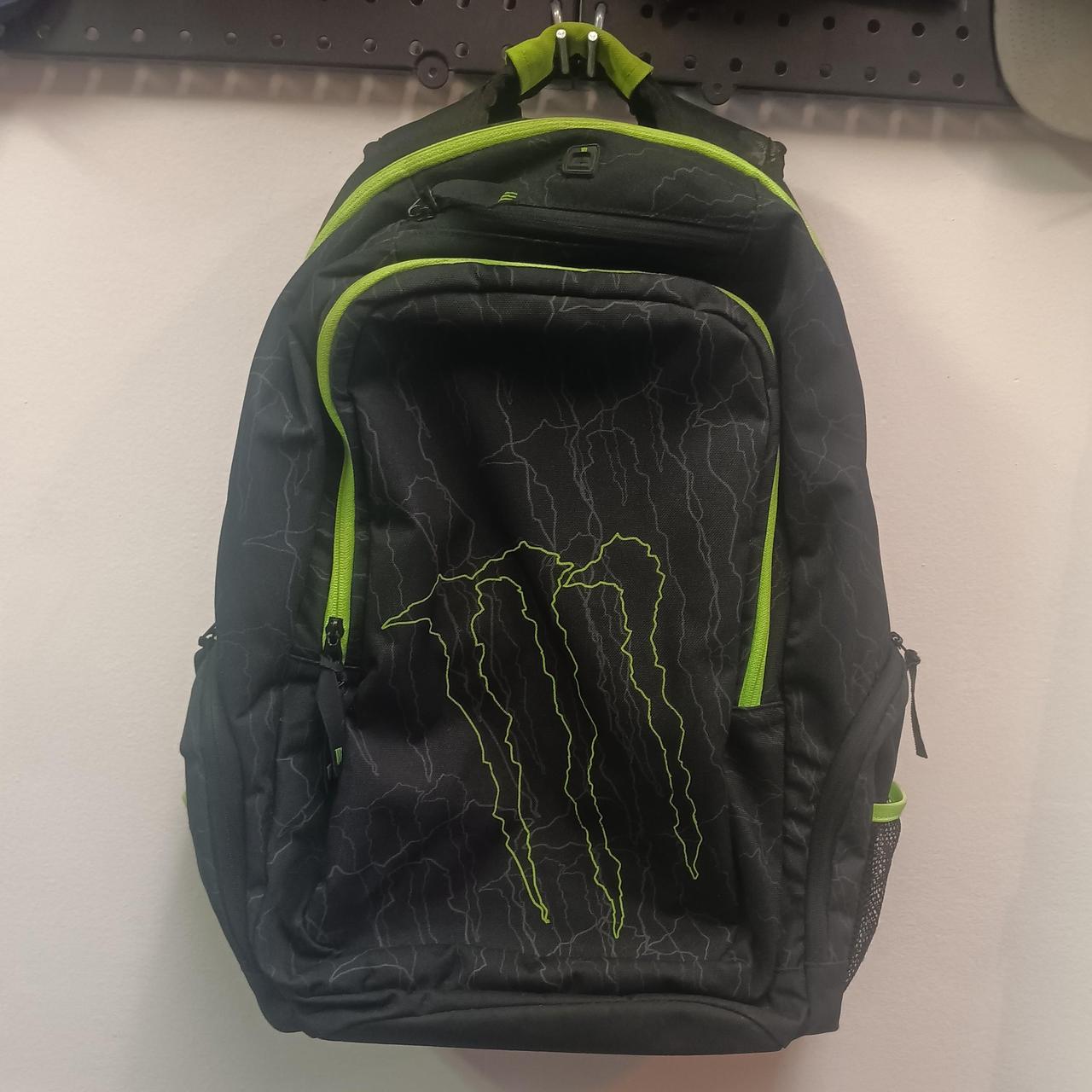 Many pocket Monster energy back pack! (Not brand it... - Depop