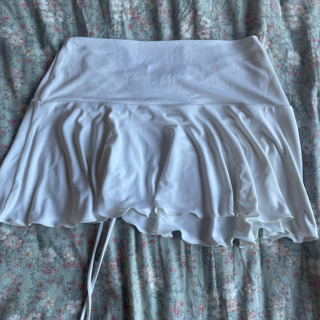 I.Am.Gia white micro mini skirt. Never worn! You... - Depop