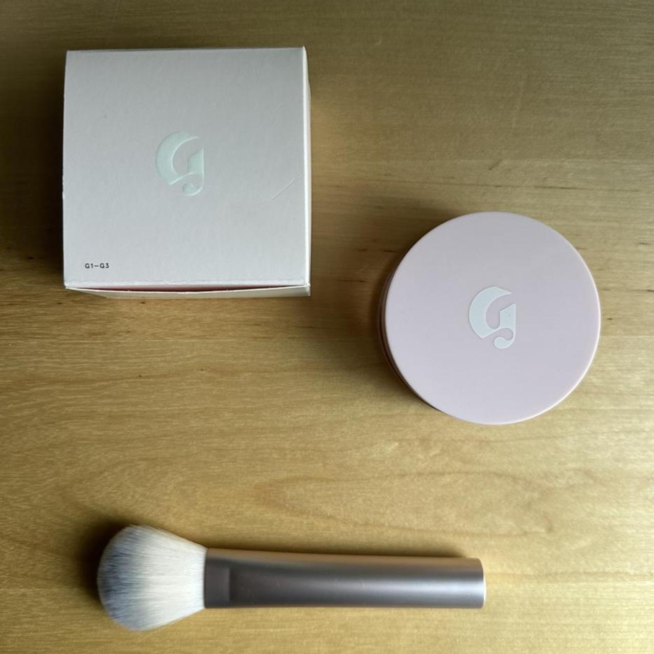 Glossier Wowder powder and brush duo set - brand new... - Depop