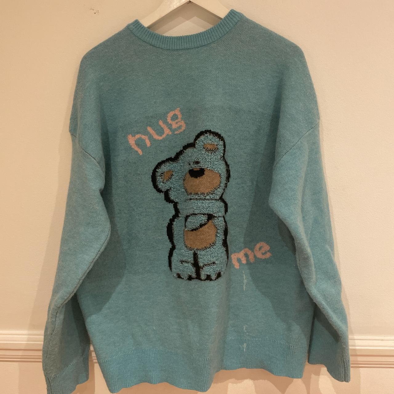 Aelfric Eden jumper. “Hug Me” teddy bear design - Depop