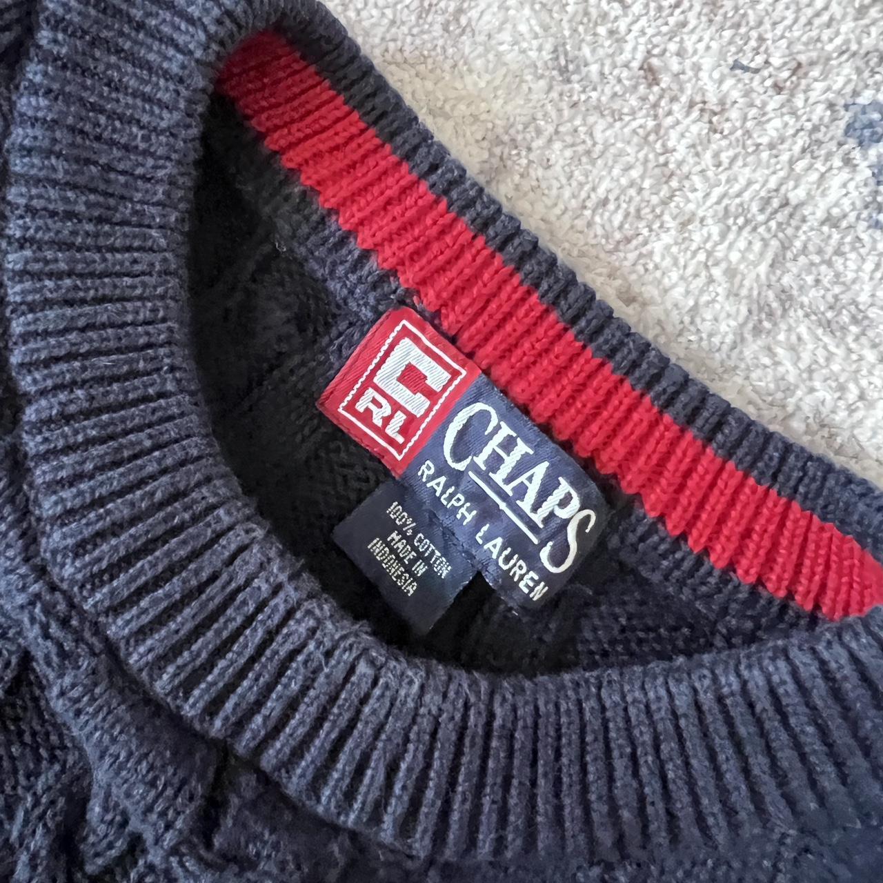 Chaps sweater vest Vintage oversized vest Great... - Depop