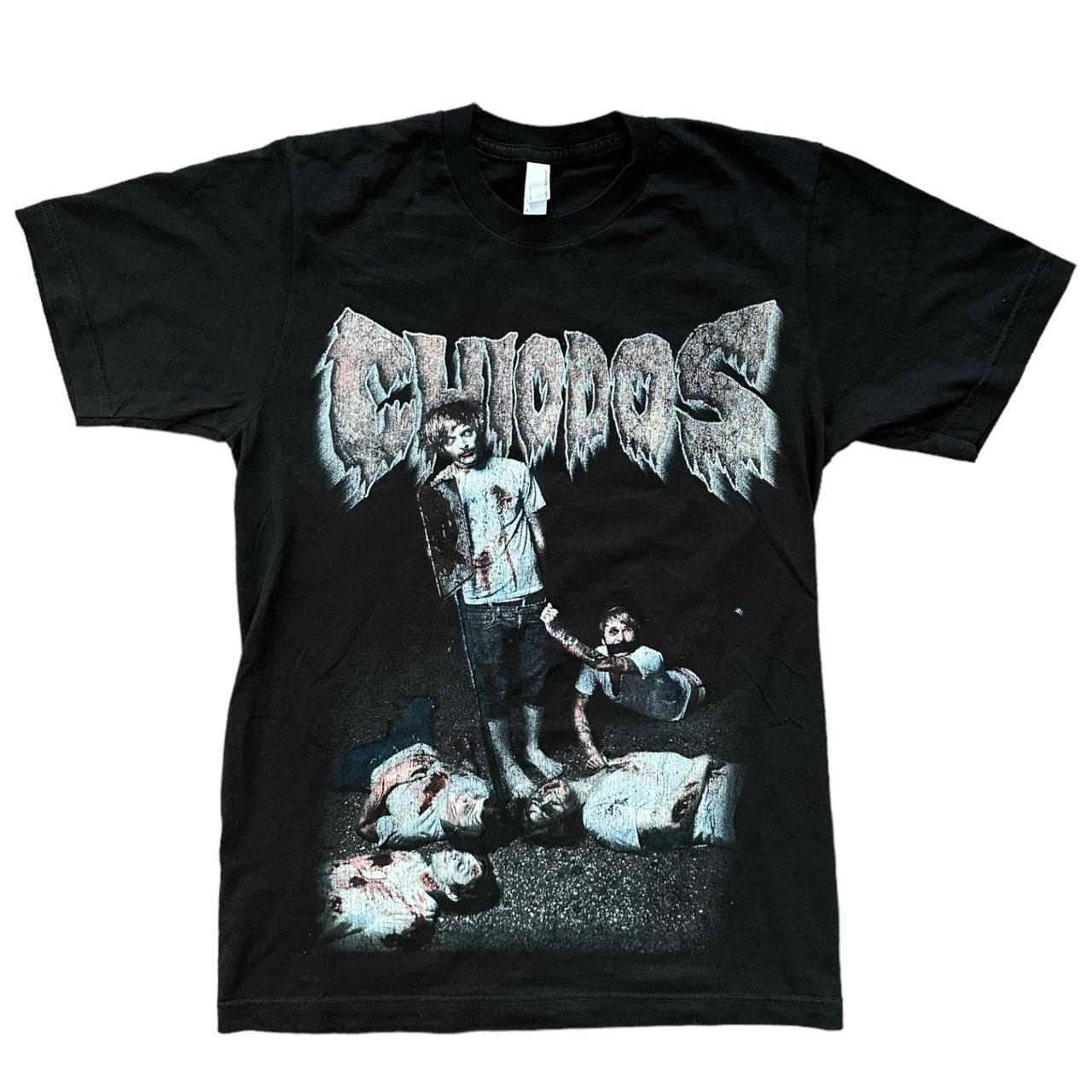 2000s emo scene Chiodos graphic print band T-shirt... - Depop