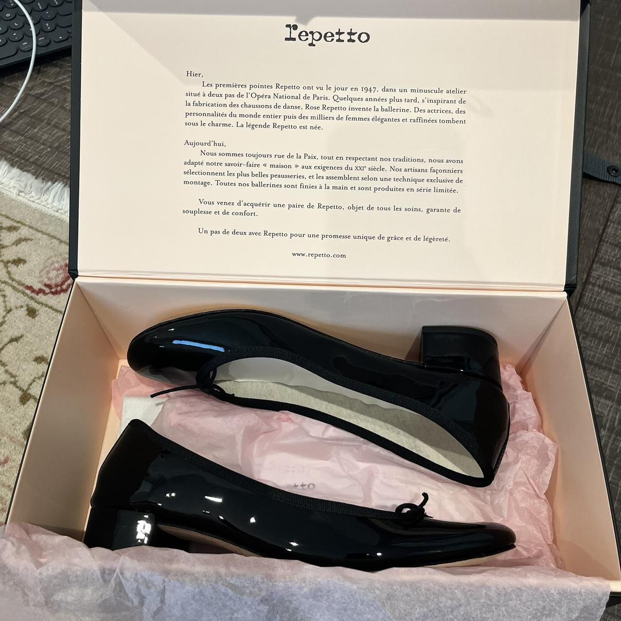 Brand new Repetto black Camille ballerina... - Depop