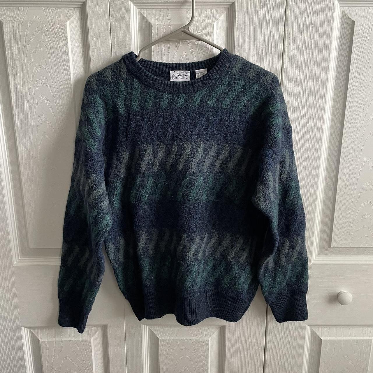 Italian Wool Sweater Beautiful colors Warm... - Depop