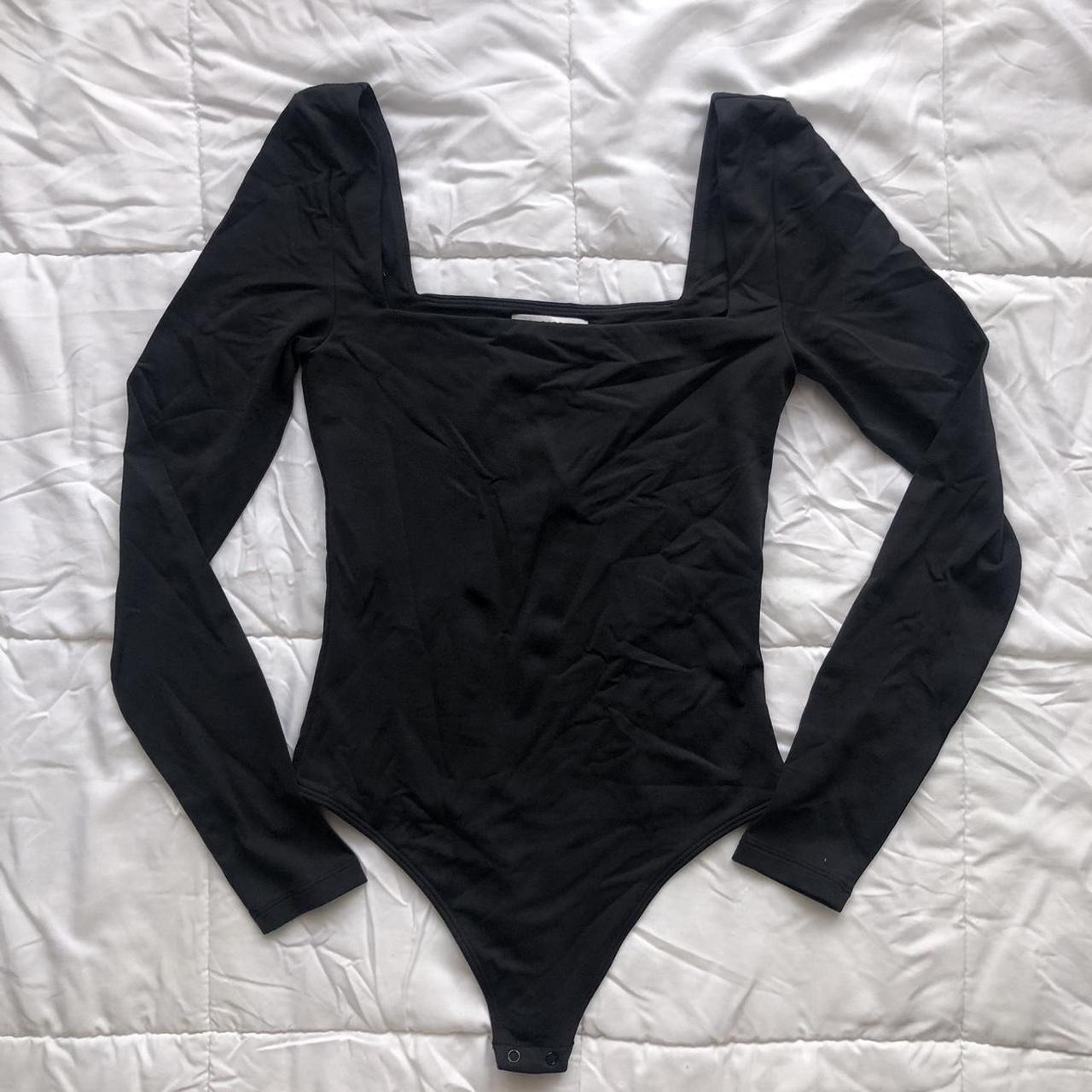 Aritzia Babaton square neck Body Suit. Size: AU 8-10... - Depop
