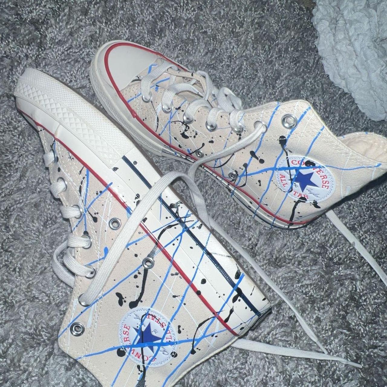 converse chuck taylor all star 70 shoe, worn once... - Depop