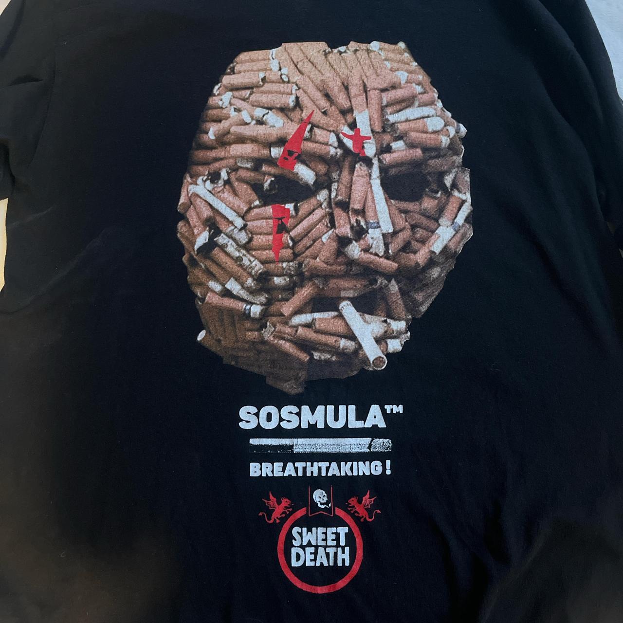 authentic Sosmula 2021 merch size Large. black... - Depop