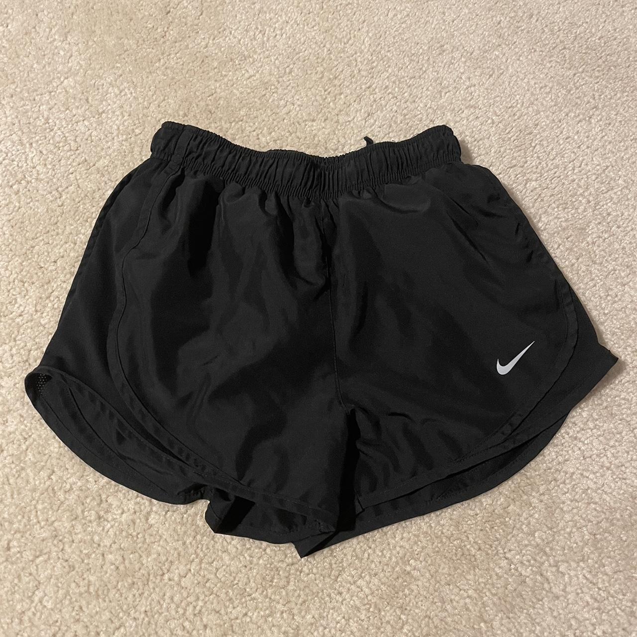 Nike black running shorts, women’s size XS - comfy... - Depop