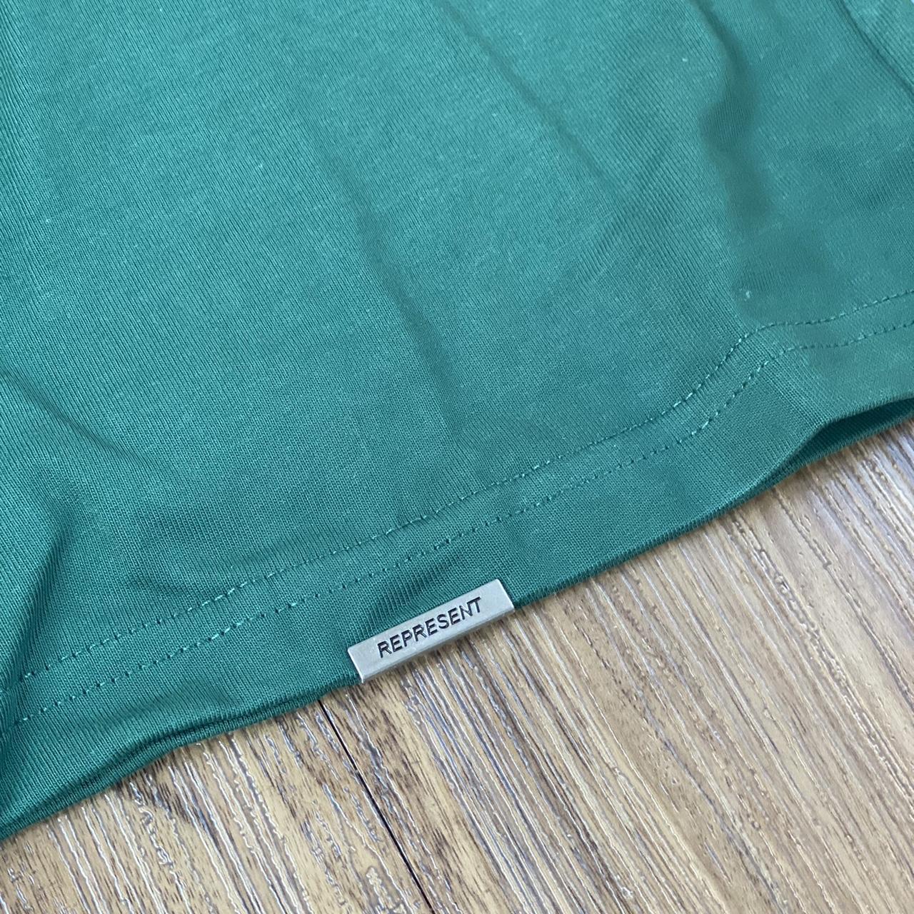 Represent T-Shirt Green Brand New Size S Feel free... - Depop