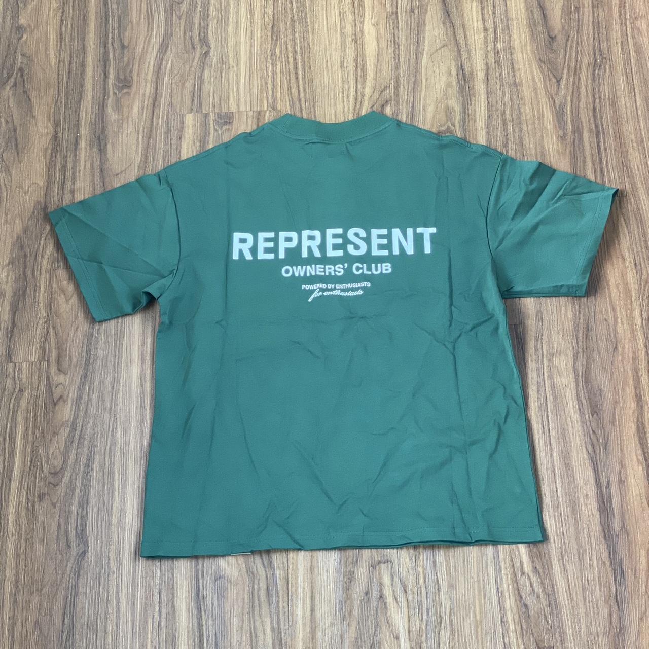 Represent T-Shirt Green Brand New Size S Feel free... - Depop