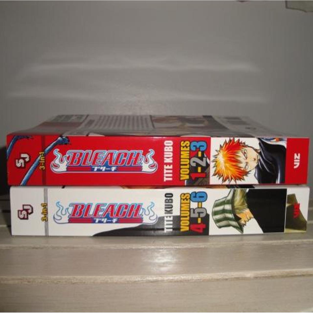 bleach manga vol. 1-6 3 in 1 - Depop