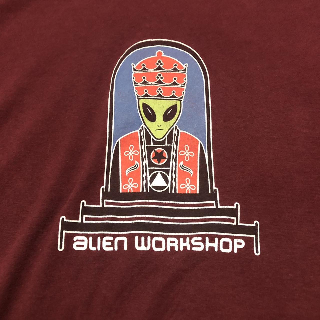 2000s Alien Workshop Priest Tee Size: L Model is... - Depop