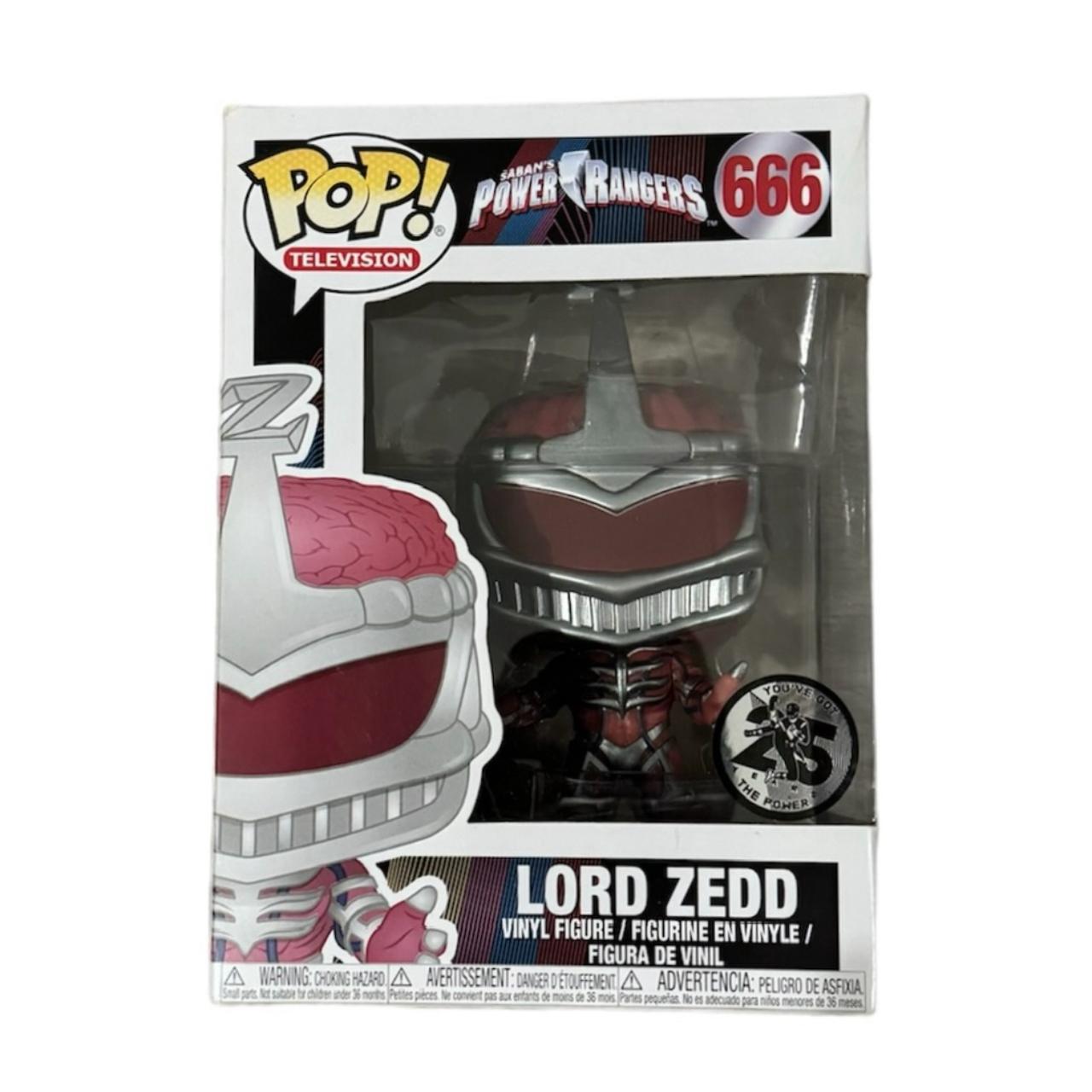 Pop Television Power Rangers Funko pop #666 Lord... - Depop